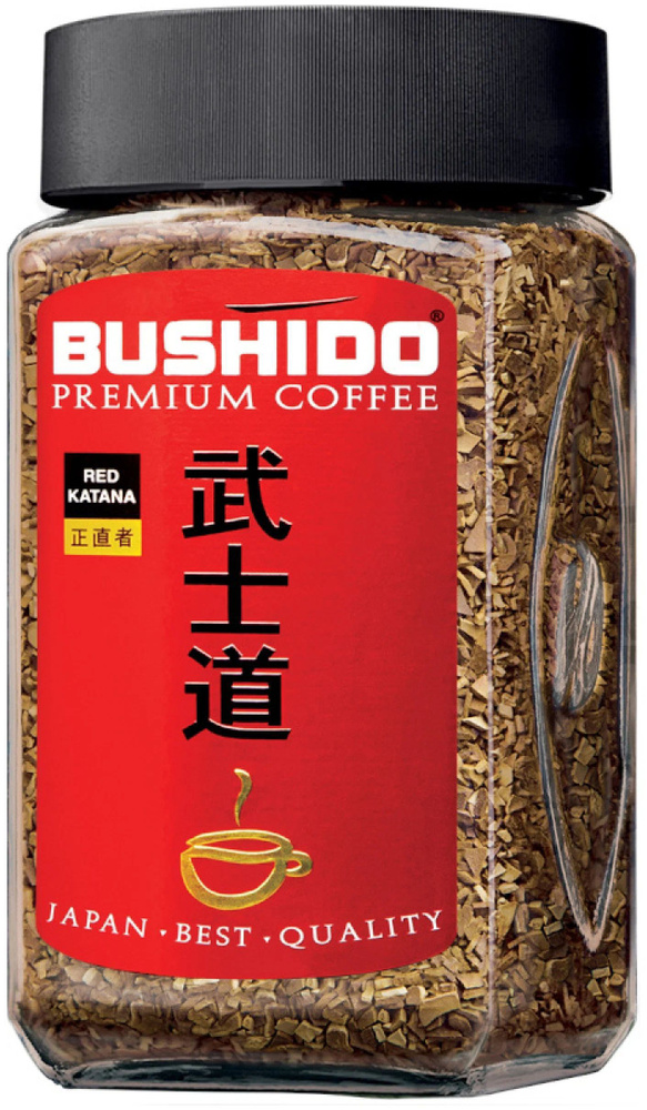 BUSHIDO Red Натуральный растворимый кофе Бушидо - купить с доставкой по ...