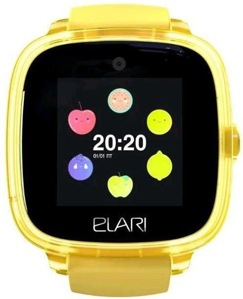 Купить смарт-часы ELARI Kidphone 4 Fresh (Yellow), экран 1.3" - купить ...