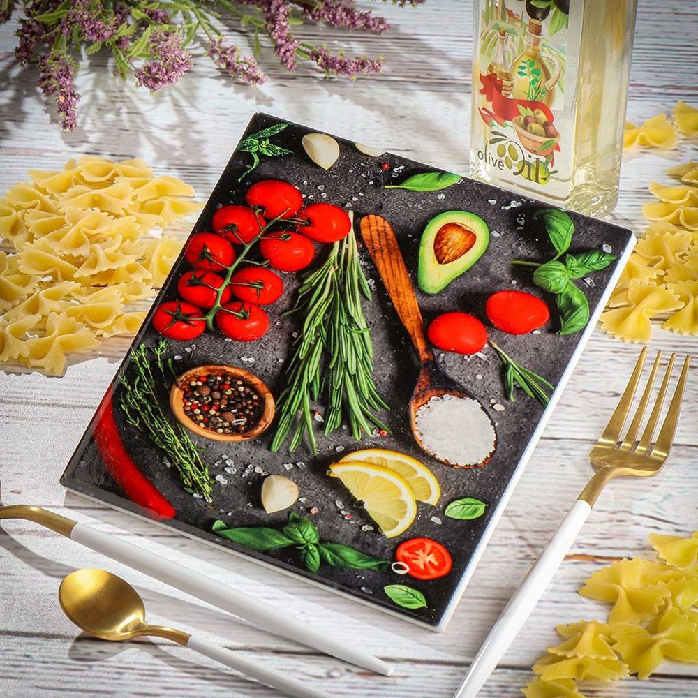 Подставка под горячее DANIKS "Розмарин", 16 см х 16 см купить c доставкой на OZON по низкой цене ...