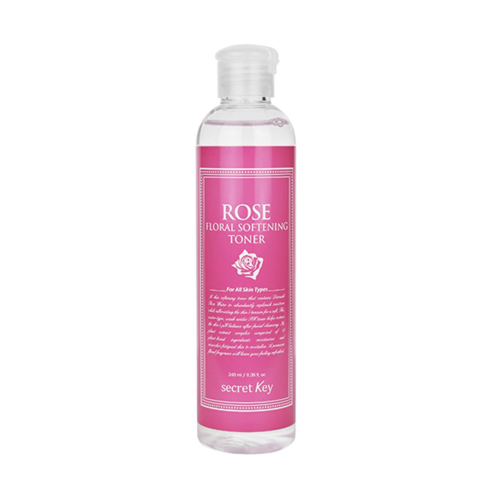 secret Key ROSE FLORAL SOFTENING TONER Увлажняющий тонер для лица с ...