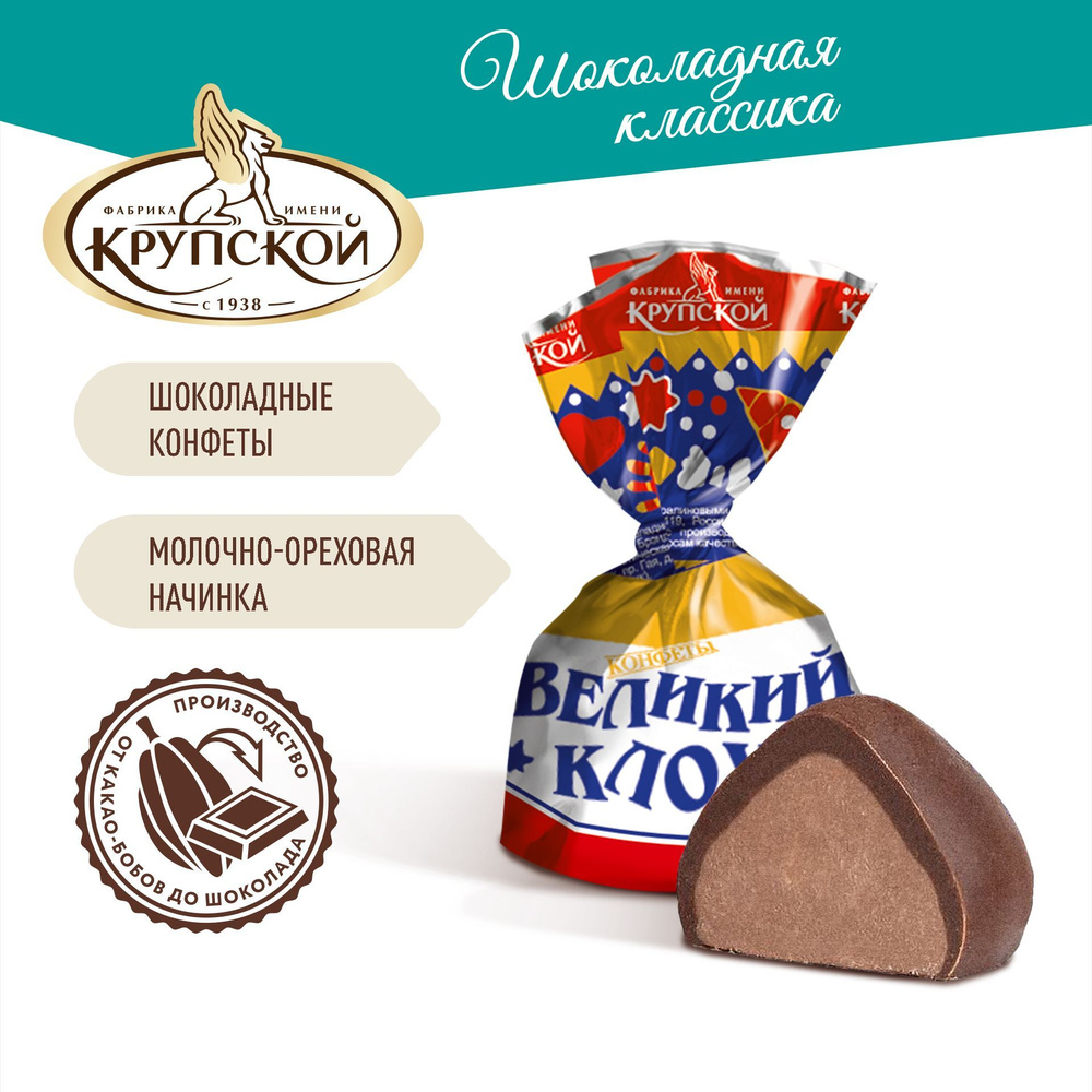 Конфеты Великий клоун, 1 кг - купить с доставкой по выгодным ценам в ...