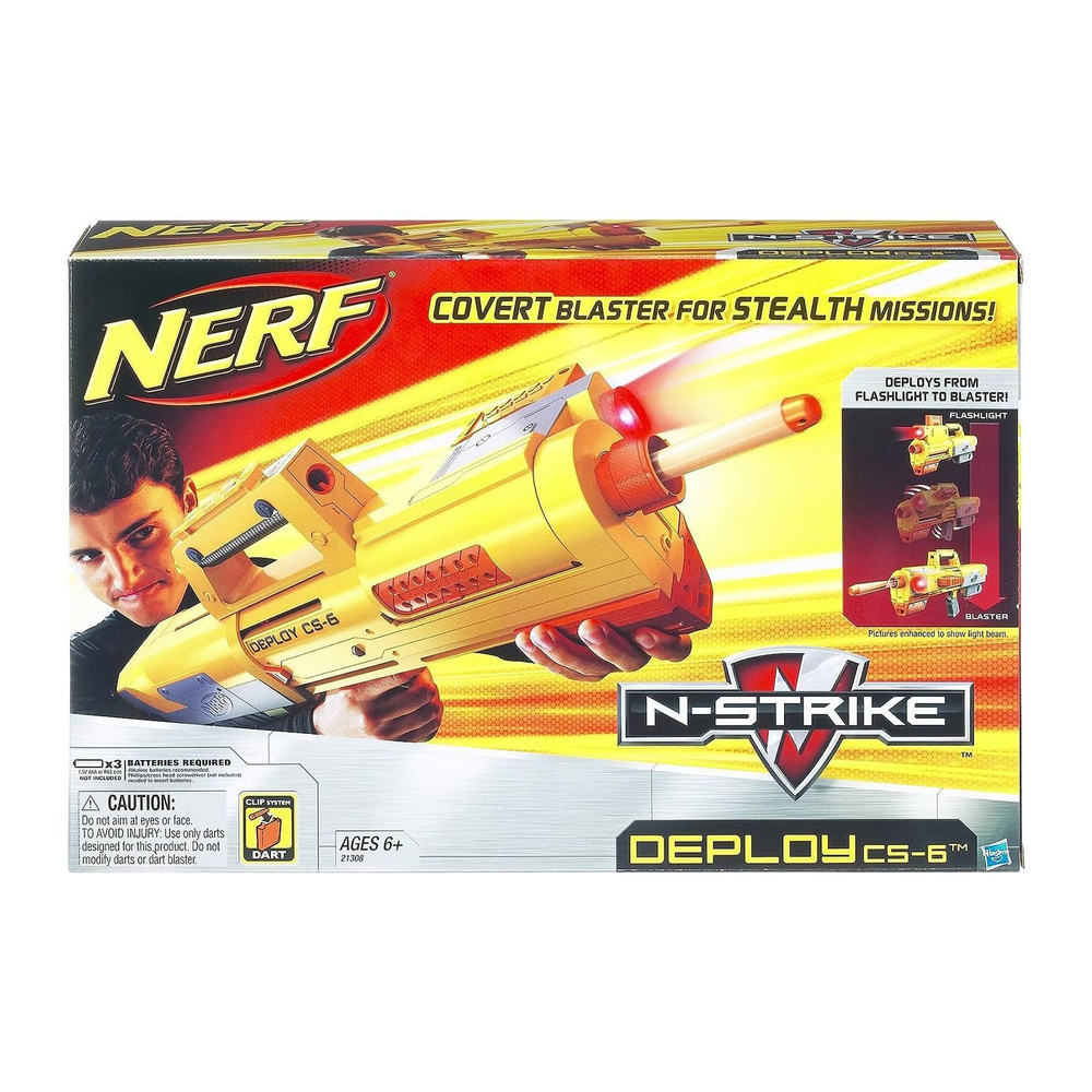 Nerf N-Strike Нерф N-Strike Longshot CS-6 - купить с доставкой по ...