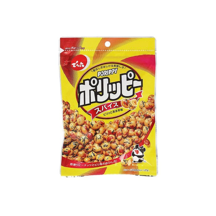 Арахис "Porippy" сладко-острый с соевым соусом, мёдом и нори DENROKU ...