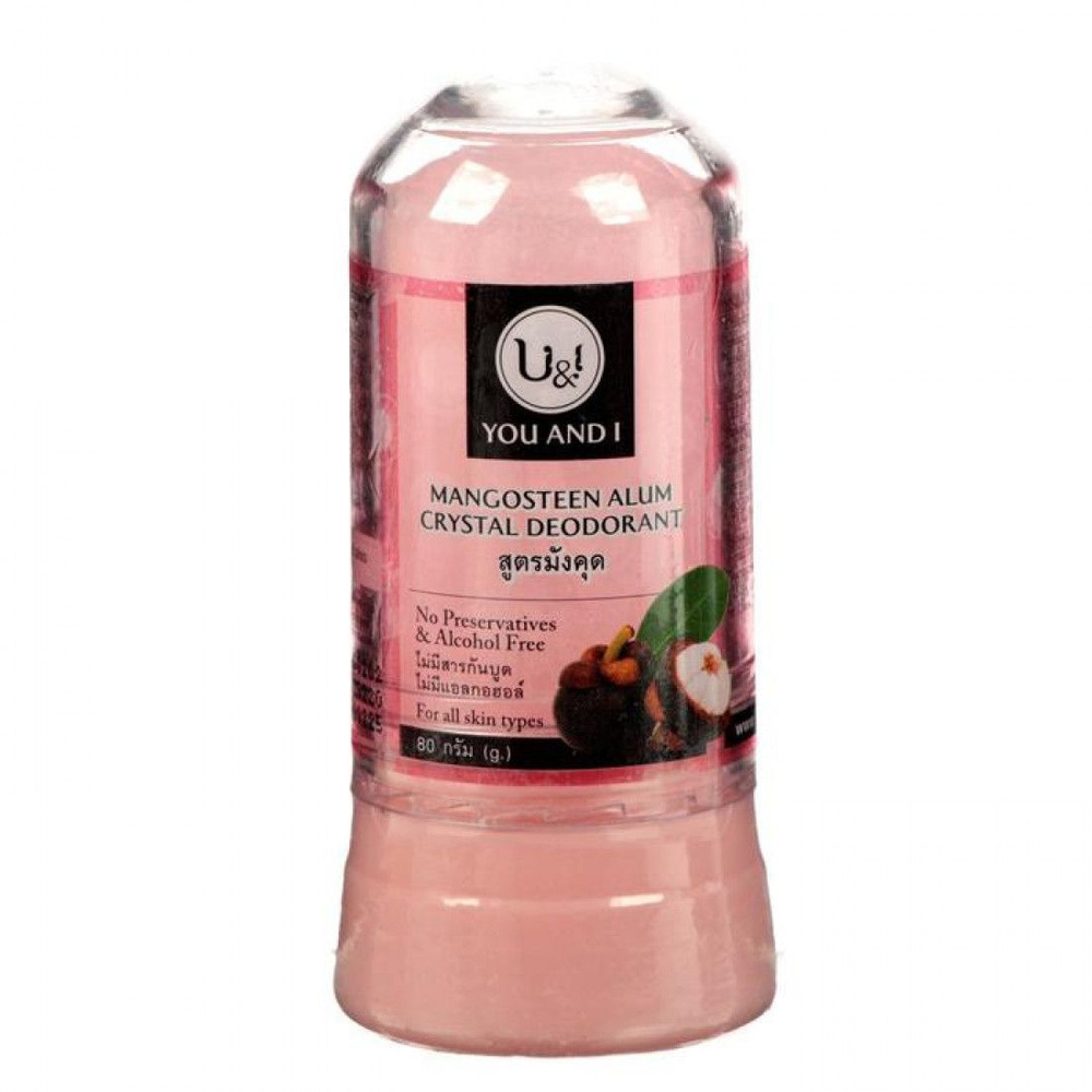 Дезодорант - антиперспирант женский кристаллический с мангустином U&I ...