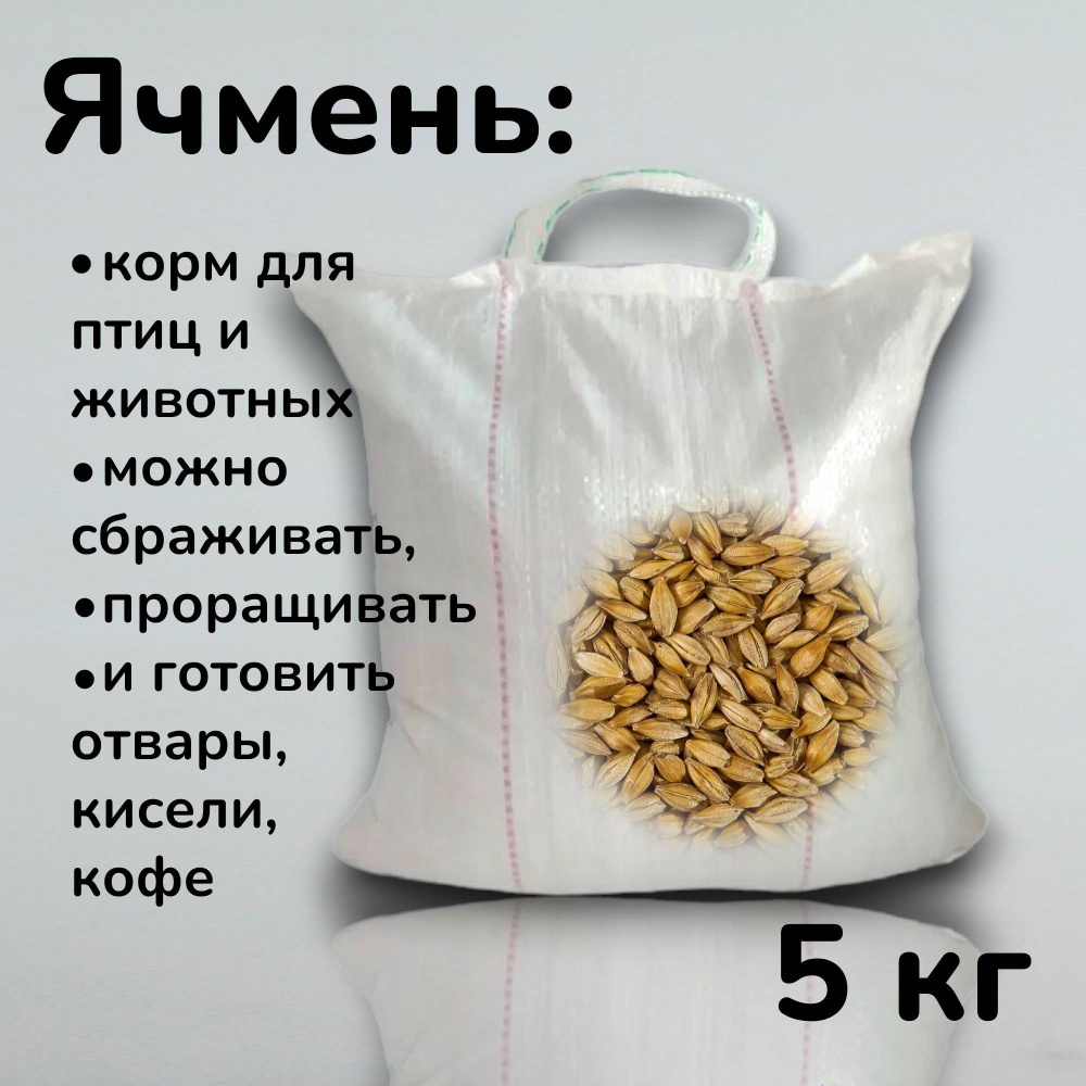 Ячмень 5 кг - купить с доставкой по выгодным ценам в интернет-магазине ...
