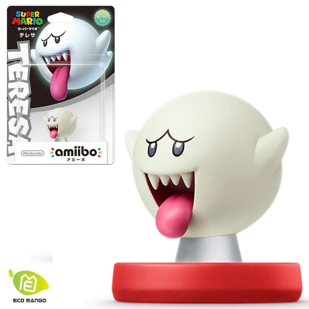 Фигурка Nintendo amiibo Boo, светится в темноте, серия Super Mario ...