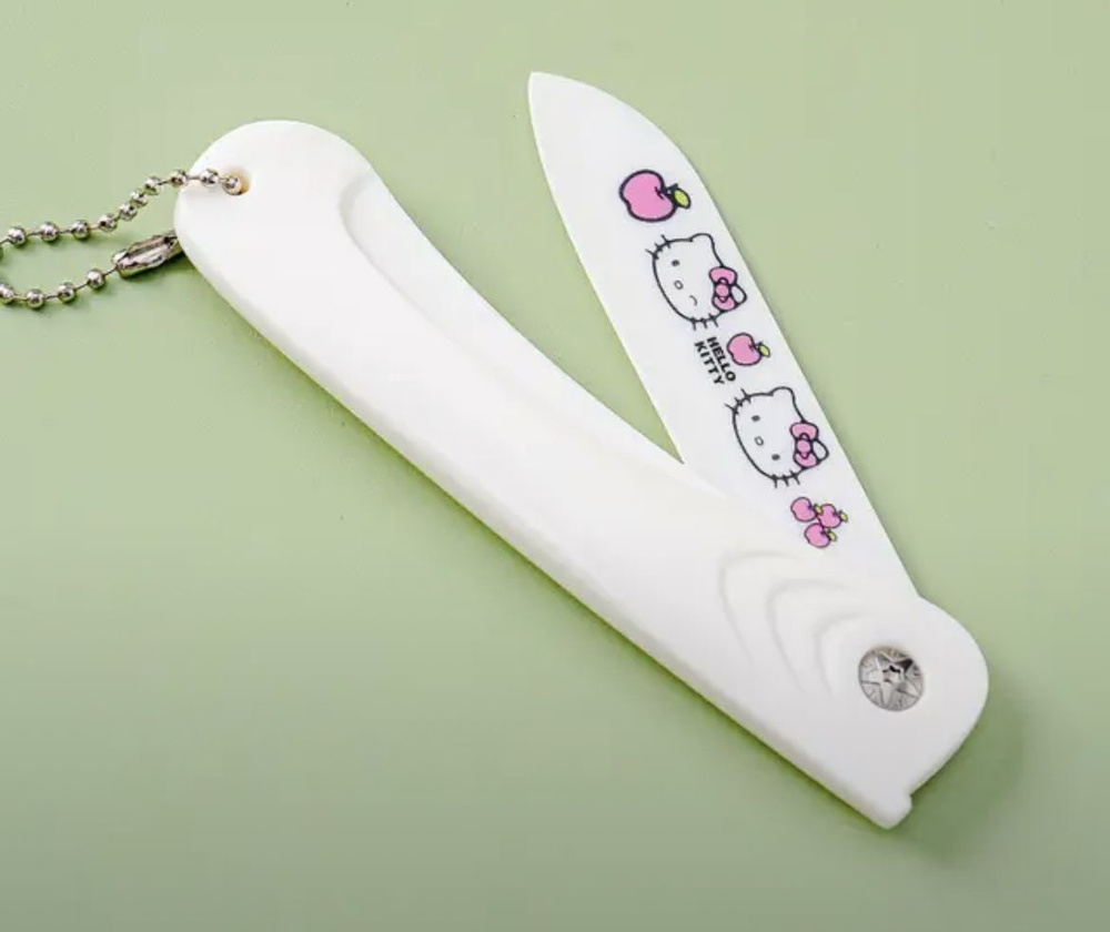 Hello Kitty Складной нож Нож складной керамический, длина лезвия 7.5 см ...