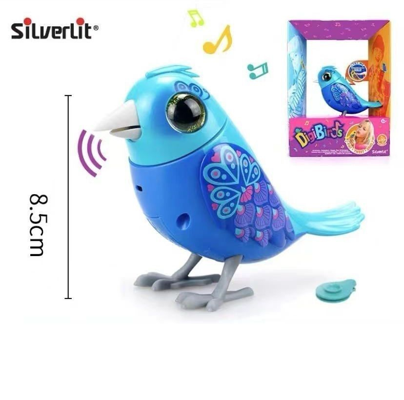 Интерактивные игрушки DigiBird, поющие и двигающиеся симулированные ...