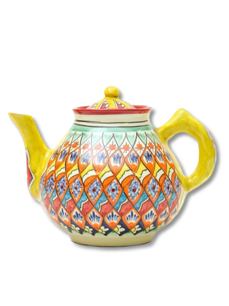 Чайник заварочный керамический 1л. Риштанская керамика - купить с ...