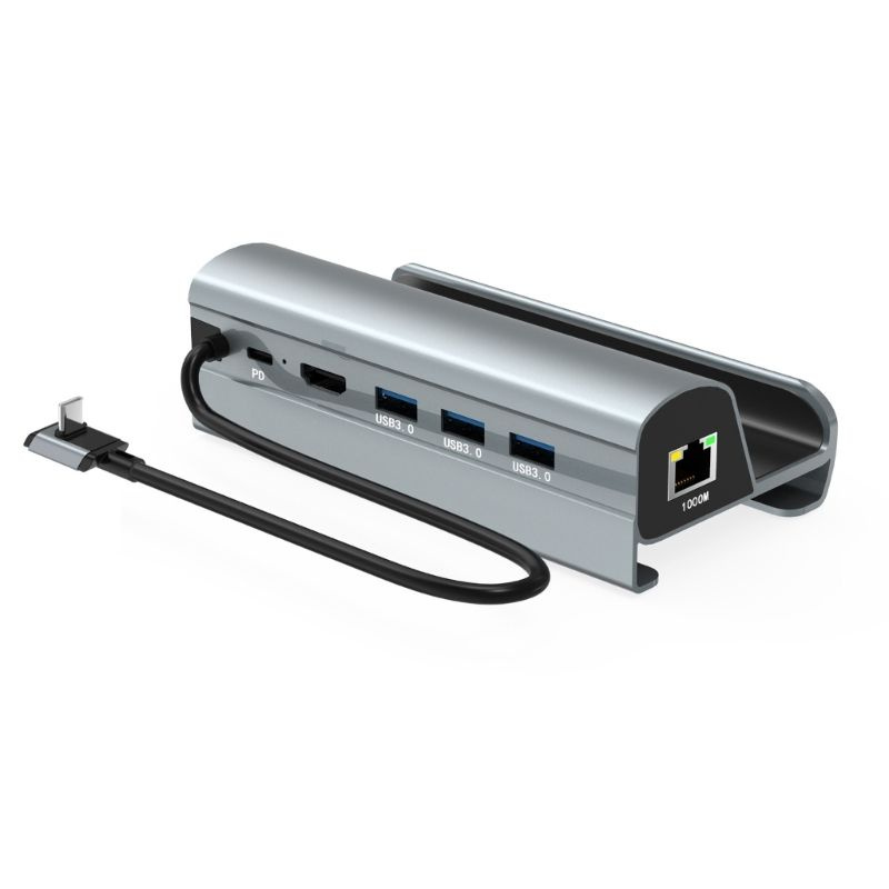 Док-станция USB Type-C для Steam Deck 4k60hz USB3.0 PD60W с зарядкой ...