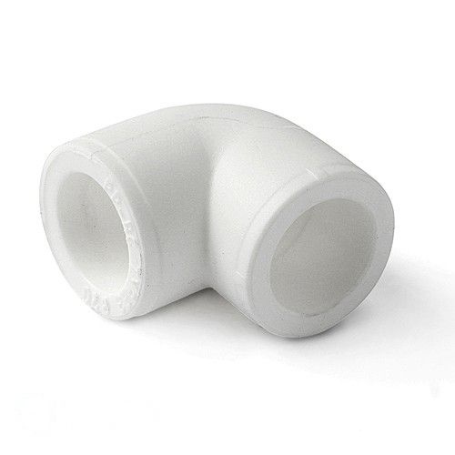PP-R Угольник 90 PRO AQUA 40 мм / белый (4 шт), PAQ PA13014P 4уп ...