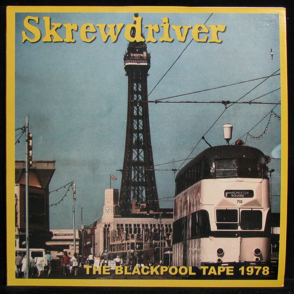 LP Skrewdriver - Blackpool Tape 1978 (coloured vinyl, + poster) (винил ...