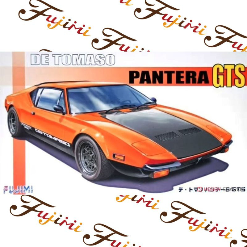 Сборная модель Машинка fujimi-012553 1/24 De Tomaso Pantera GTS Car ...
