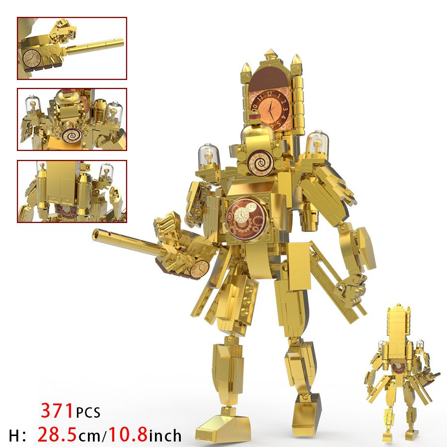 Фигурка Titan Clock Man из мультсериала Скибиди Туалет / Skybidy Toilet ...