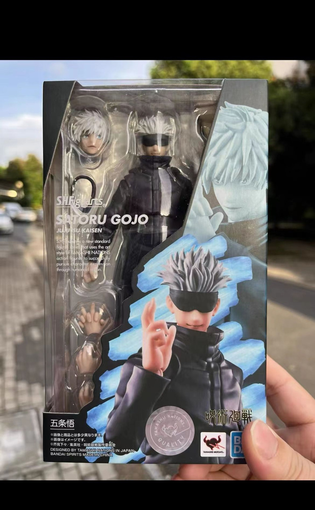 фигурка, jujustu kaisen ,BANDAI SHF figures,Satoru Gojo,Гарантировать ...