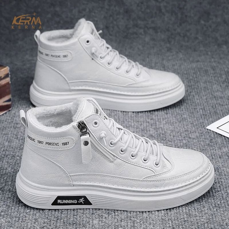 Рельефный рисунок подошвы Мужской KERNA Натуральная кожа Бадминтон, Баскетбол, размер 43 R ...