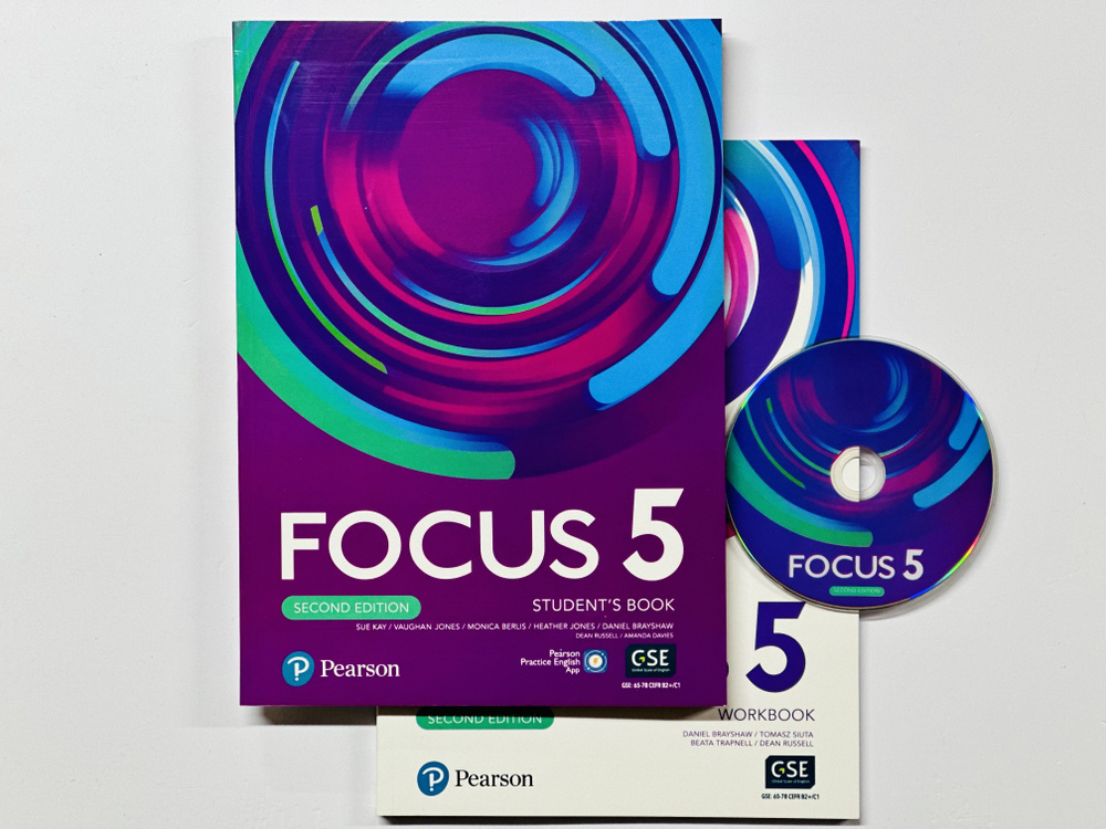 Focus 5 Полный Комплект, Student's Book + Workbook + WordStore + CD ...