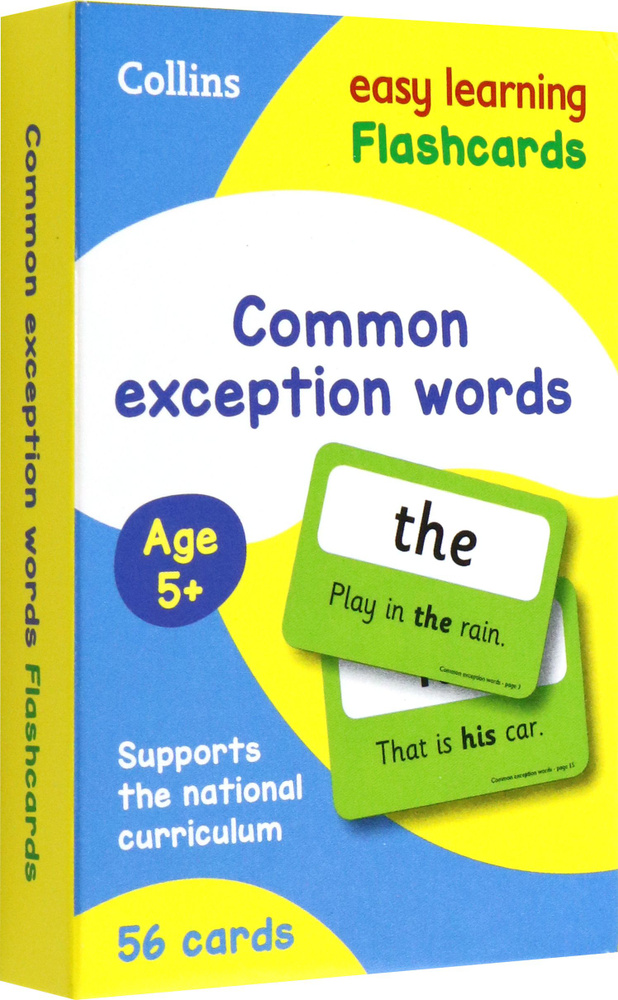 Common Exception Words Flashcards / Wikinson Shareen / Книга на ...