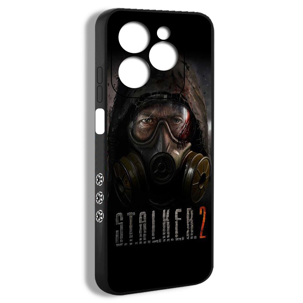чехол для смартфона Подходит для Tecno Spark 20 Stalker 2 Сердце Чернобыля игра маска арт