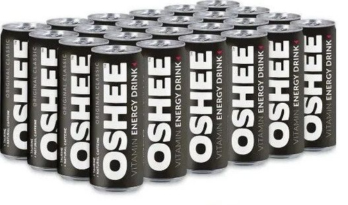 Oshee 0,25л./24шт. Энергетический Напиток Классик - 2 упаковки ...