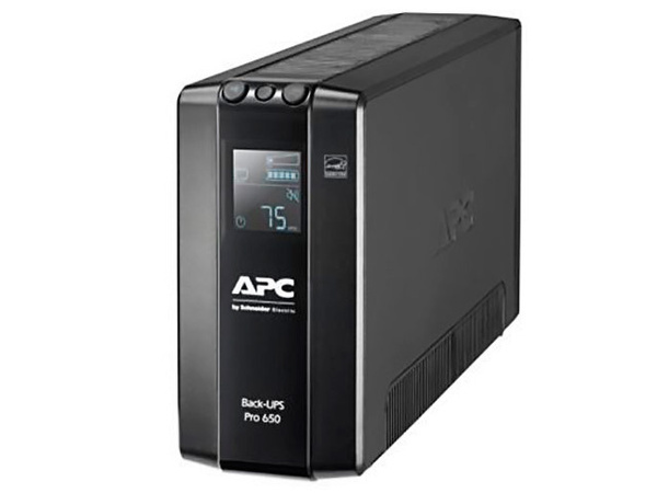 ИБП APC Back-UPS Pro BR, 650VA, 390W, IEC, USB, черный (BR650MI) купить ...