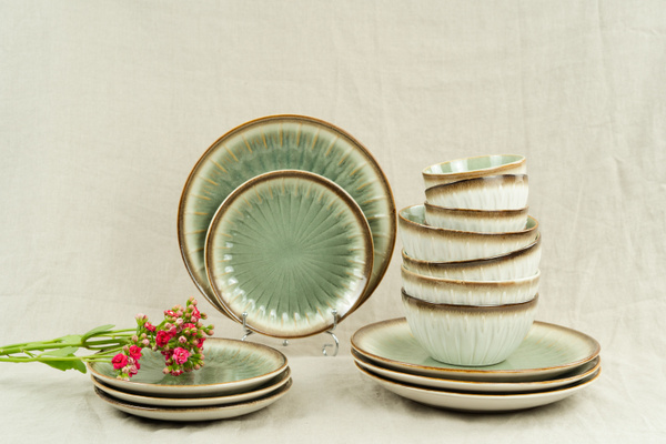 MIXOM Набор столовой посуды из 4 предм., количество персон: 1 купить на OZON по низкой цене ...