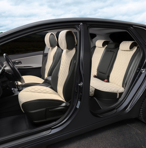 Накидки для Мерседес-Бенц ЦЛС-класс (2021 - 2026) седан / Mercedes-Benz CLS на весь салон Turbo ...