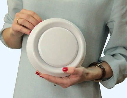 Диффузор (анемостат) универсальный ДПУ-М 100 мм, приточно-вытяжной ...