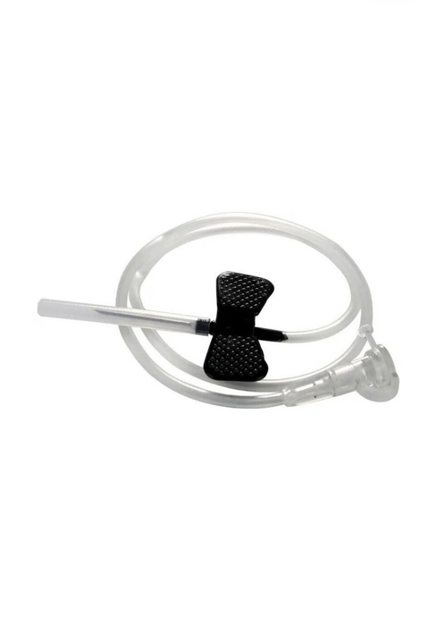 игла-бабочка для забора крови 22g 07mm*19mm, длина катетера 30см. В ...
