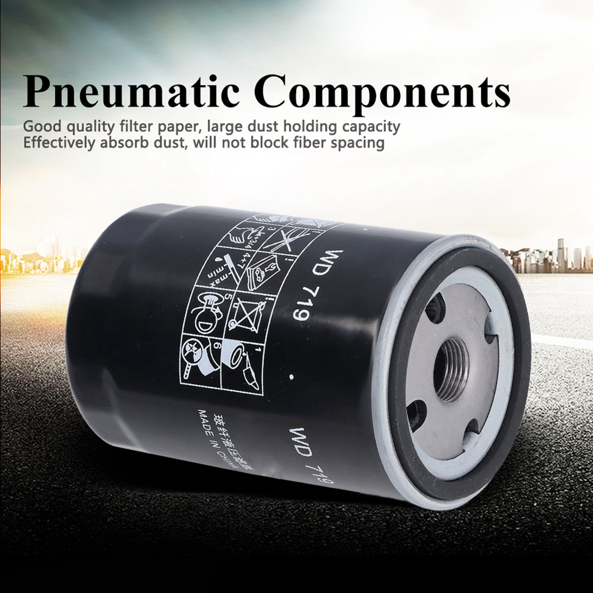 Масляный фильтр воздушного компрессора винтового типа из алюминиевого ...