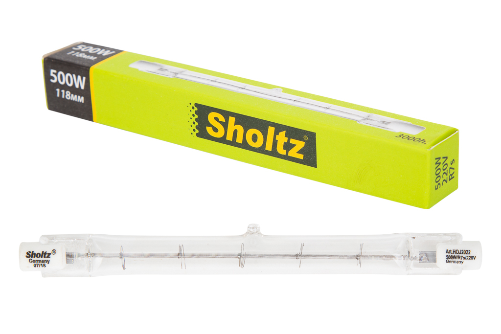 SHOLTZ Лампочка, Цоколь:R7s, 500 Вт, Галогенная, 1 шт. купить на OZON ...