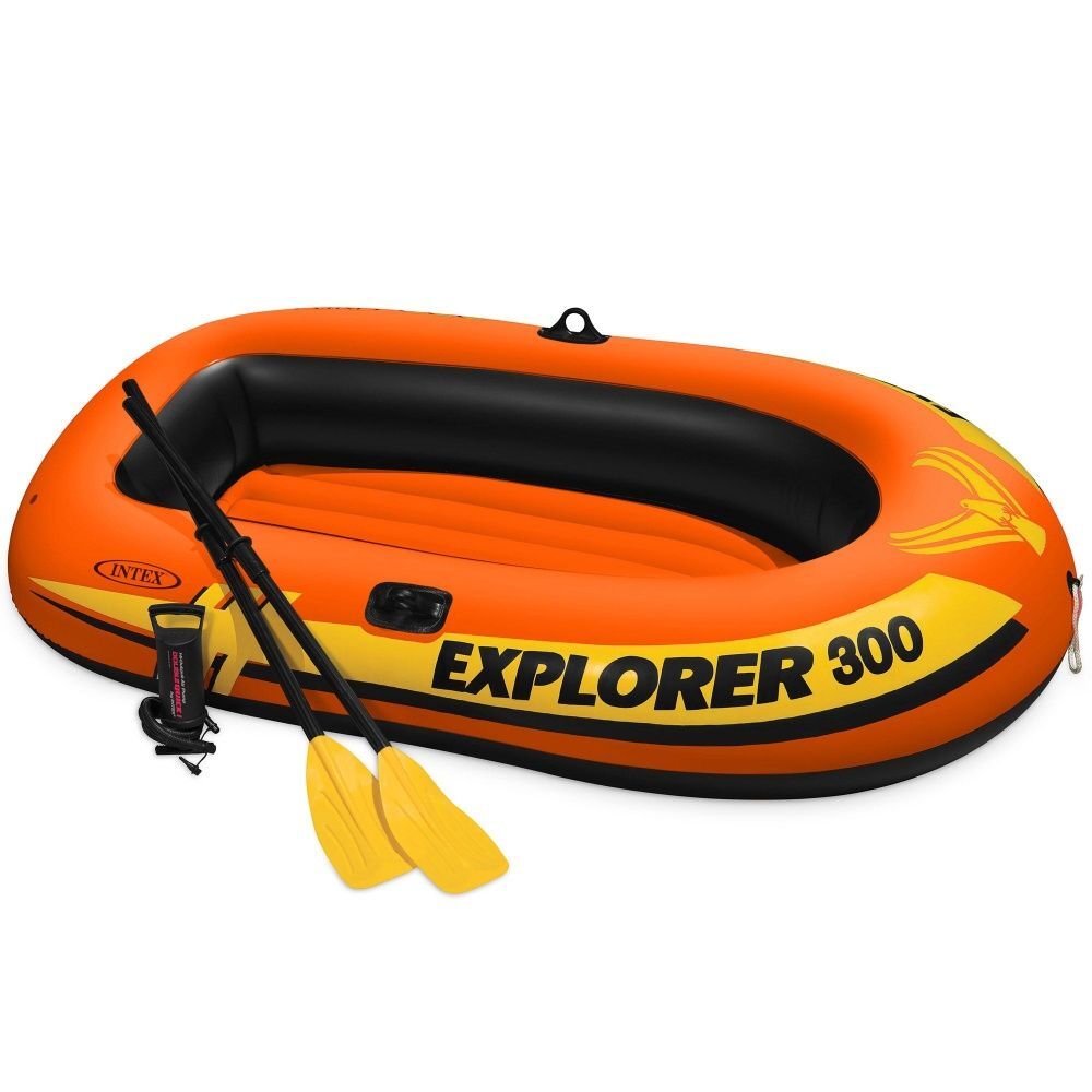 Лодка надувная детская Explorer 300, 3 местная, 211 х 117 х 41 см, от 6 ...