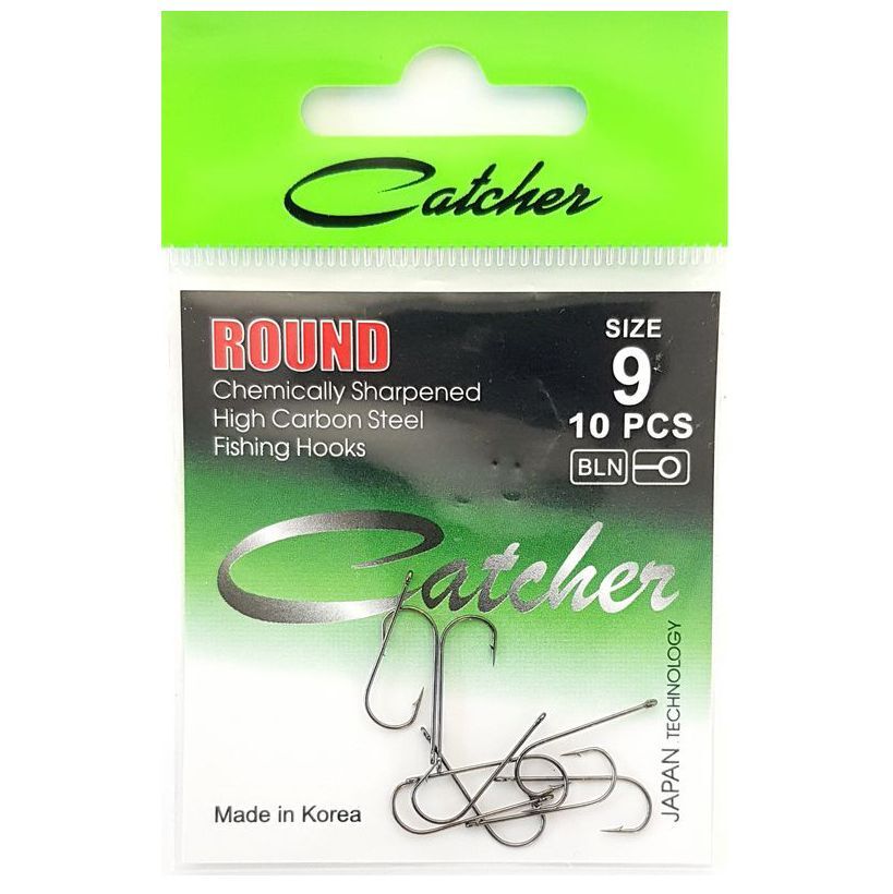 Крючок "Catcher" ROUND # 9 (1 пакетик) купить на OZON по низкой цене ...