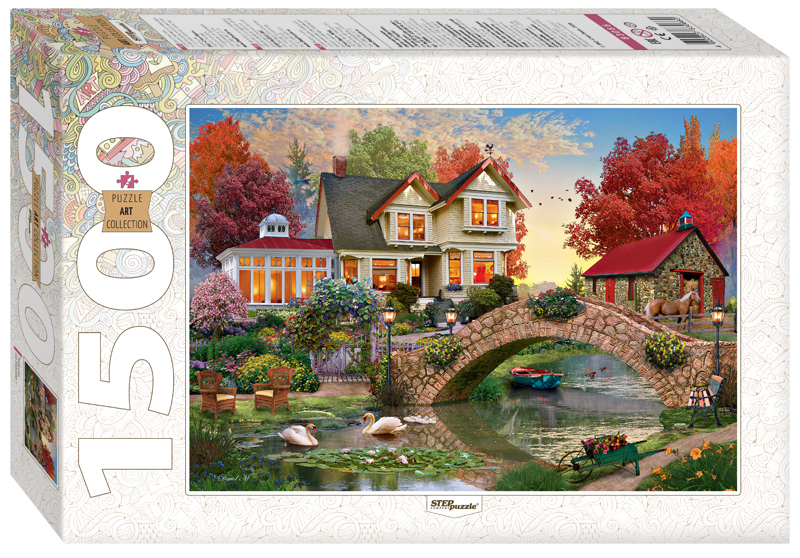 Пазл Step puzzle 1500 деталей, элементов: Тихое утро купить на OZON по ...