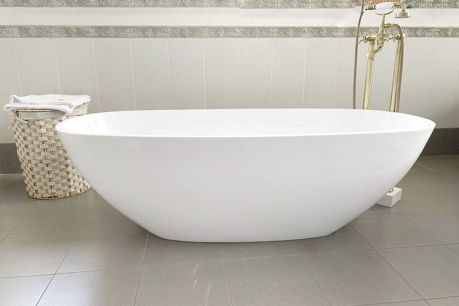 Ванна Aqua de Marco ANGELO 170*80 см отдельностоящая, искусственный ...