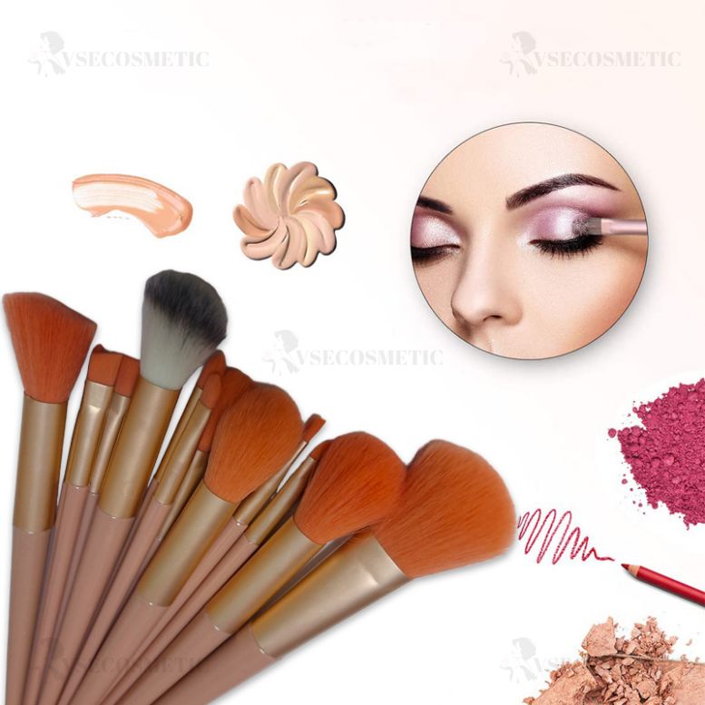 Набор косметических кистей для профессионального макияжа 13 штук ...