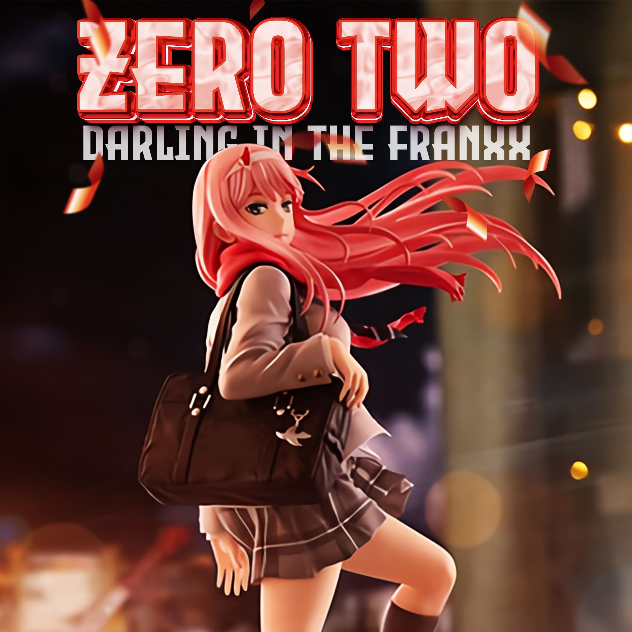 Аниме фигурка Zero Two / Darling in the FranXX / 23 см купить на OZON ...