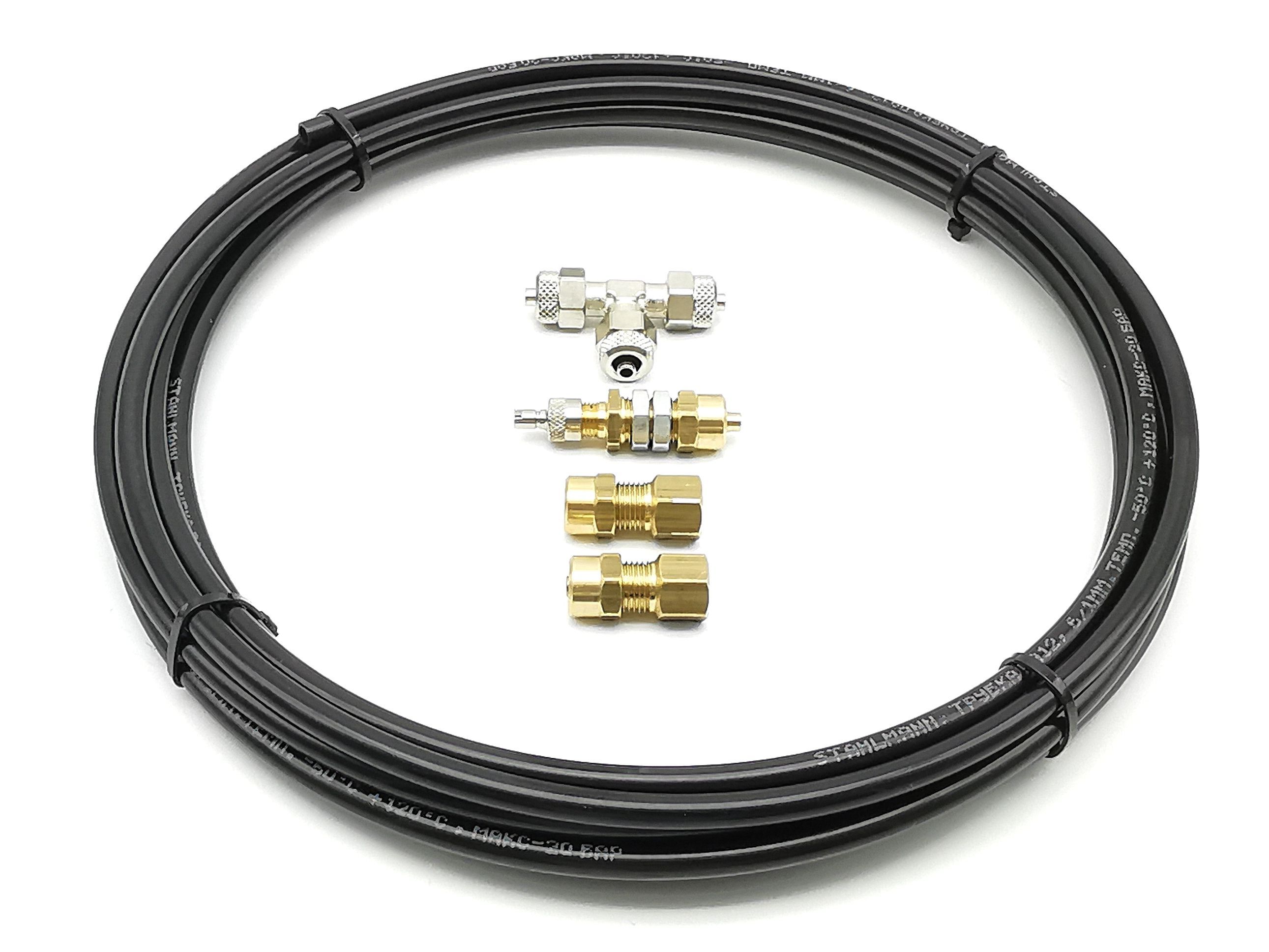 Комплект для подкачки пневмобаллонов LUXE - одноконтурный, полиамид, набор для подкачки ...