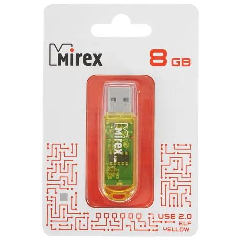 USB-флеш-накопитель Mirex Elf 8 ГБ 8 ГБ купить c доставкой на OZON по ...