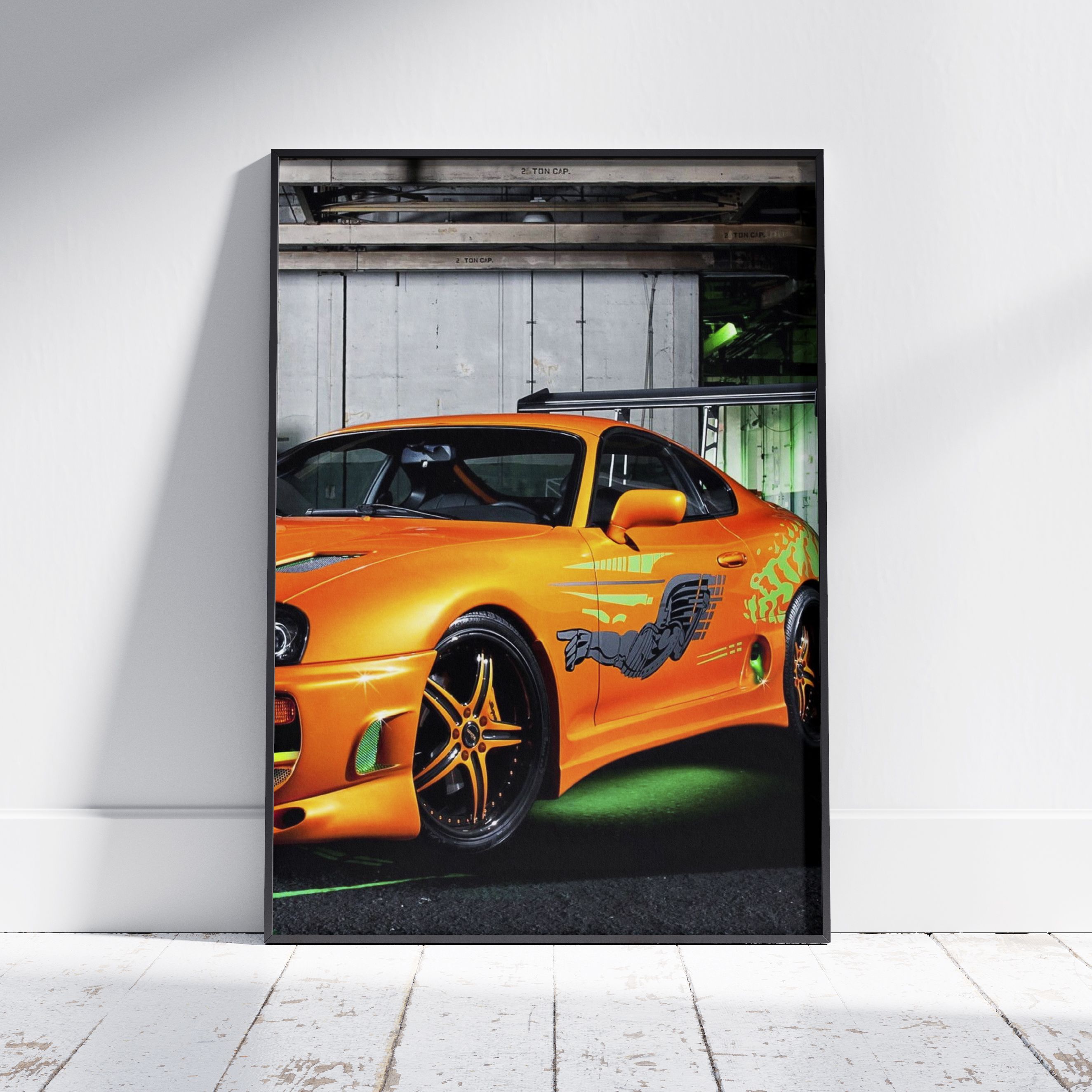 Постер HEAVEN POSTER Дороги, Транспорт Toyota Supra A80 10, 30 21 ...