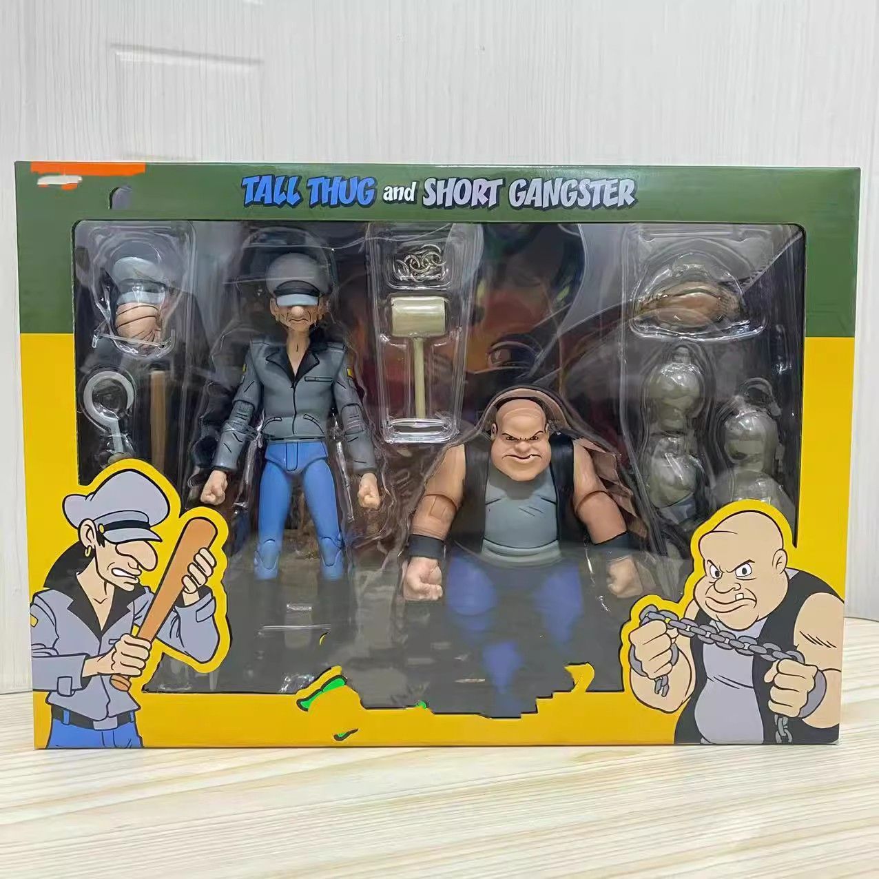 TMNT черепашки ниндзя фигурки "TALL THUG and SHORT CANGSTER" фигурка ...