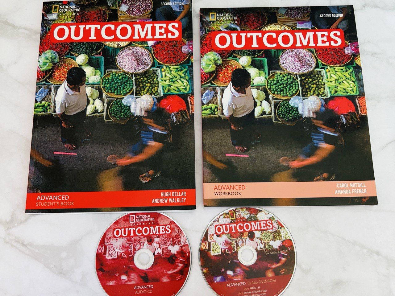 Outcomes advanced.ПОЛНЫЙ КОМПЛЕКТ: Student's book(учебник) + Workbook(рабочая тетрадь) + CD/DVD ...