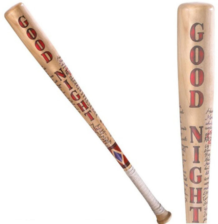 Бейсбольная бита Харли Квинн "Good night" - Harley Quinns baseball ...