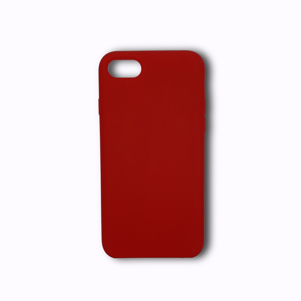 Чехол силиконовый для Apple iPhone 7/8/SE 2020, красный - купить с ...