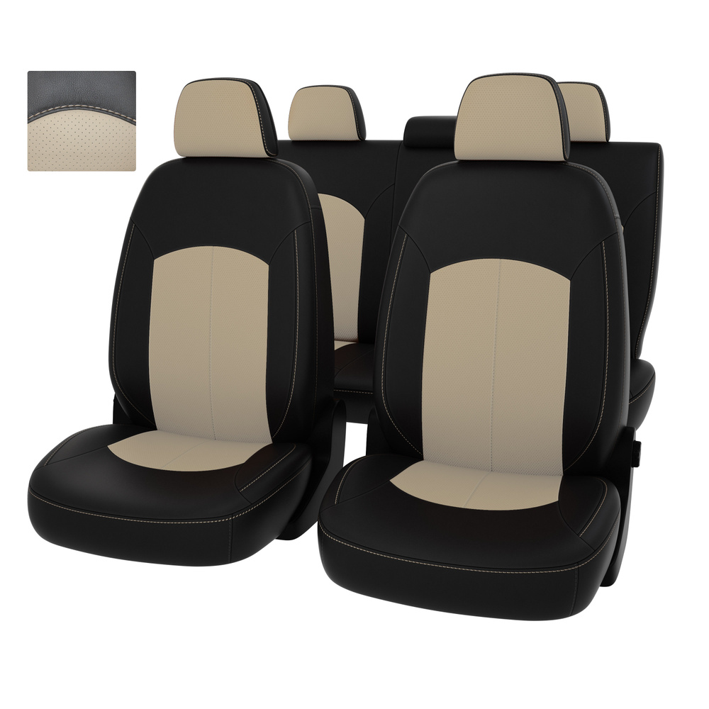 Чехлы в машину PSV для VW Polo V 2009-2020 г. - седан, деленная спинка ...