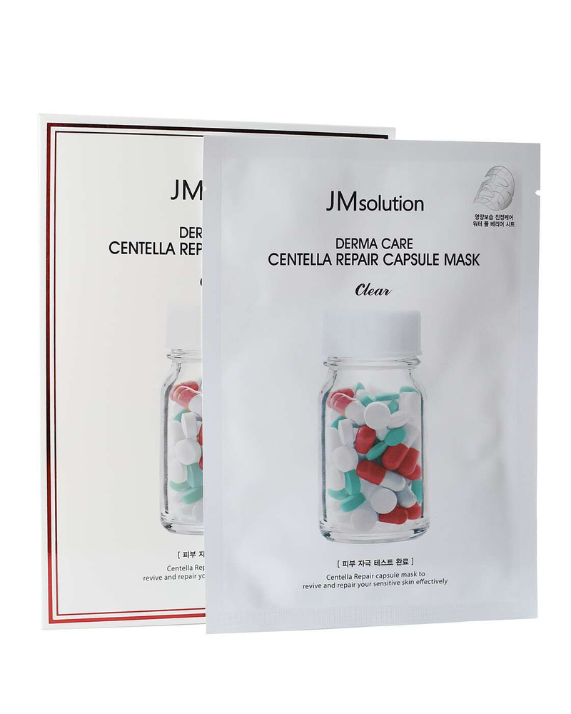 JM Solution Успокаивающая маска с центеллой Derma Care Centella Repair ...