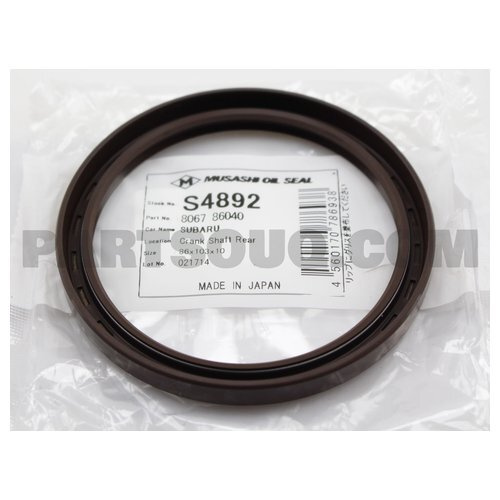 Subaru Сальник двигателя, арт. 806786040, 1 шт. купить на OZON по ...