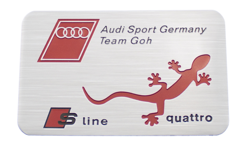 Эмблема универсальная Audi S-line - купить по выгодным ценам в интернет ...