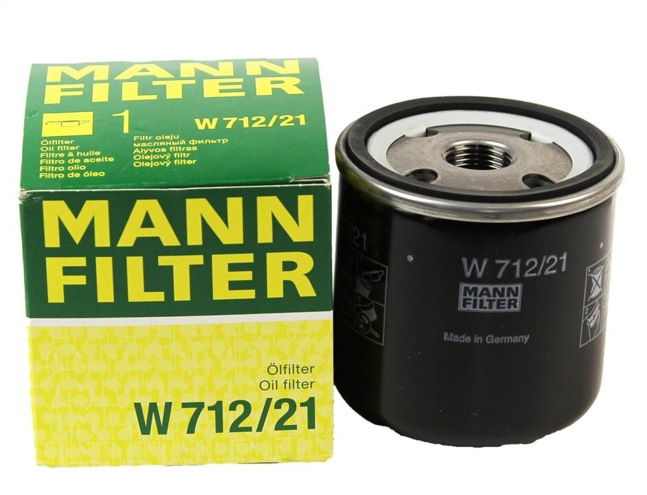 MANN FILTER Фильтр масляный арт. W71221 CHRYSLER GS Daytona Shelby, GTS ...