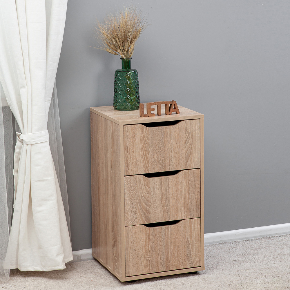 Комод Letta Прага малый 40x41x73 2 см 3 ящ купить по выгодной цене в интернет магазине Ozon